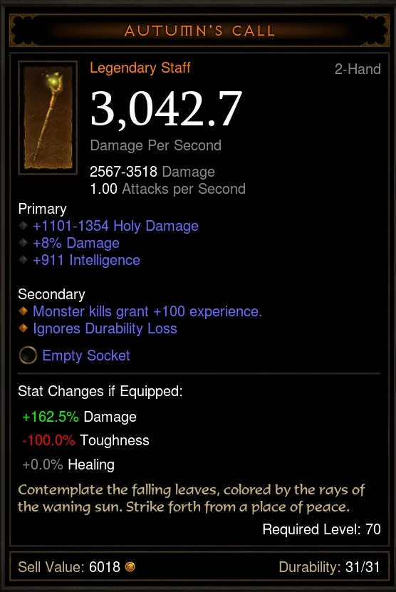 Autumn's Call | D3Reflection Wiki | Fandom