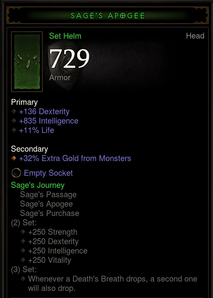 Sage's Apogee | D3Reflection Wiki | Fandom
