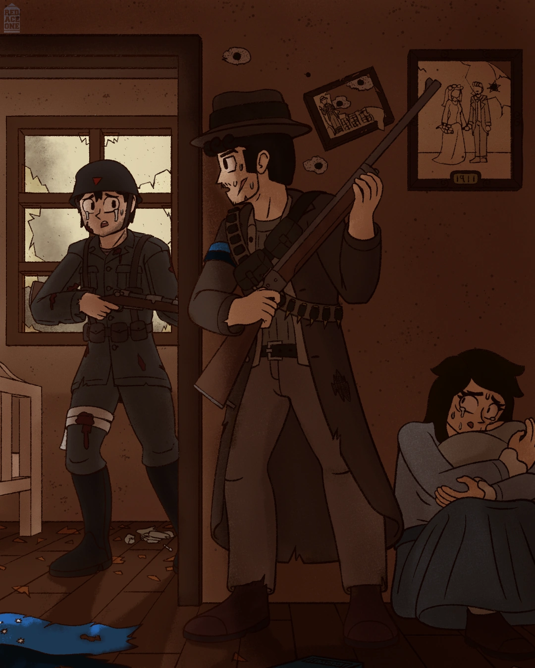 Fanart: A Civil Guard And An Antarean Intruder | Fandom