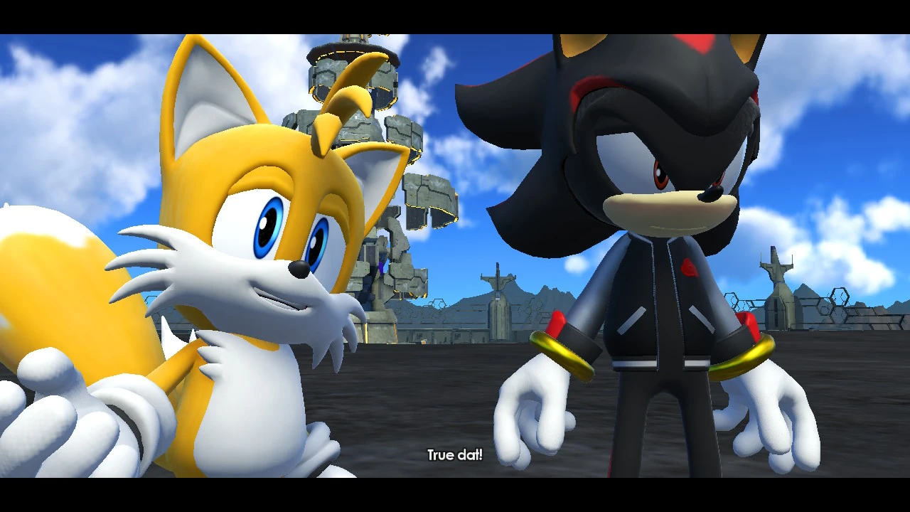 Remember when tails said "true dat" in forces? | Fandom