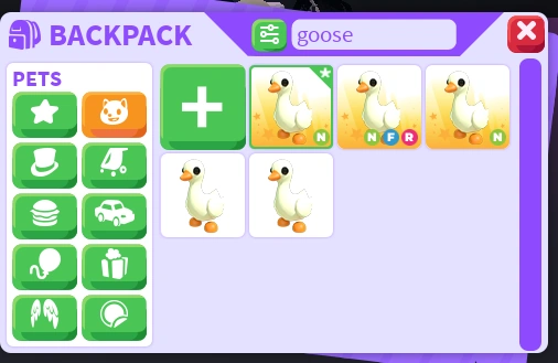 3RD NEON GOOSE MADE! (2 OTHER GOOSE ARE ON MY ALTS) | Fandom