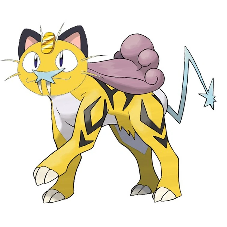 Team Rocket's Meowth turn into Raikou. | Fandom