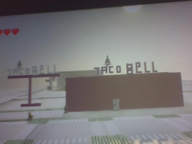 I built a taco bell in lego worlds. | Fandom