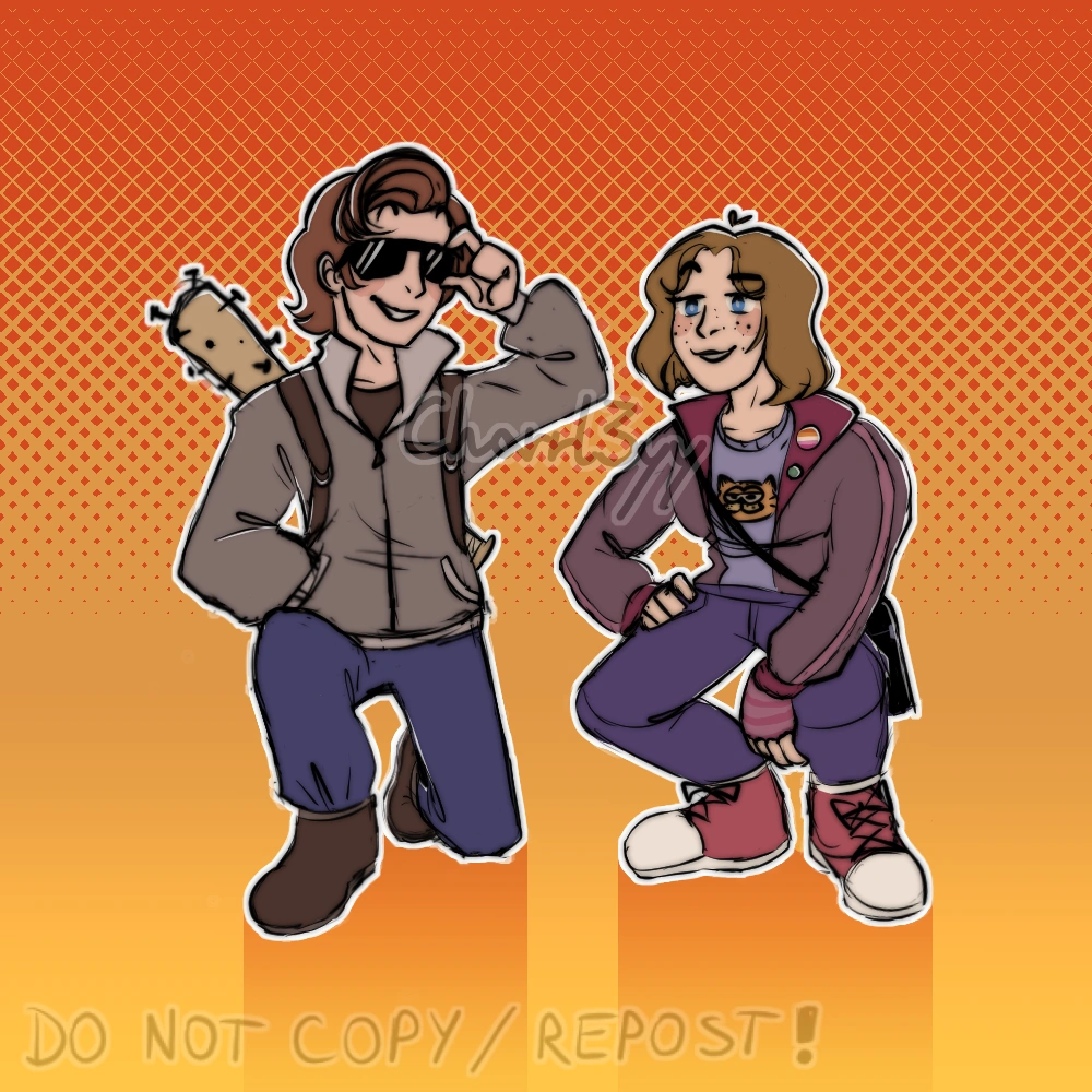 Steve and Robin art! (part 3) | Fandom