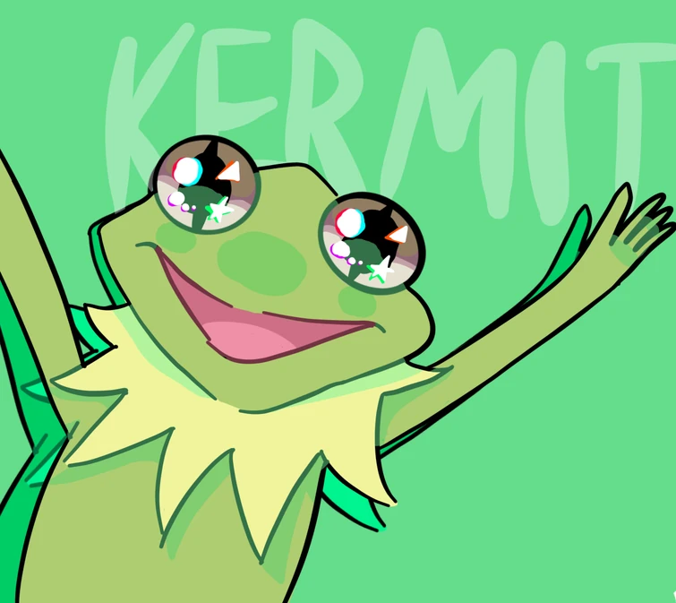 Some Kermit art I made!! | Fandom