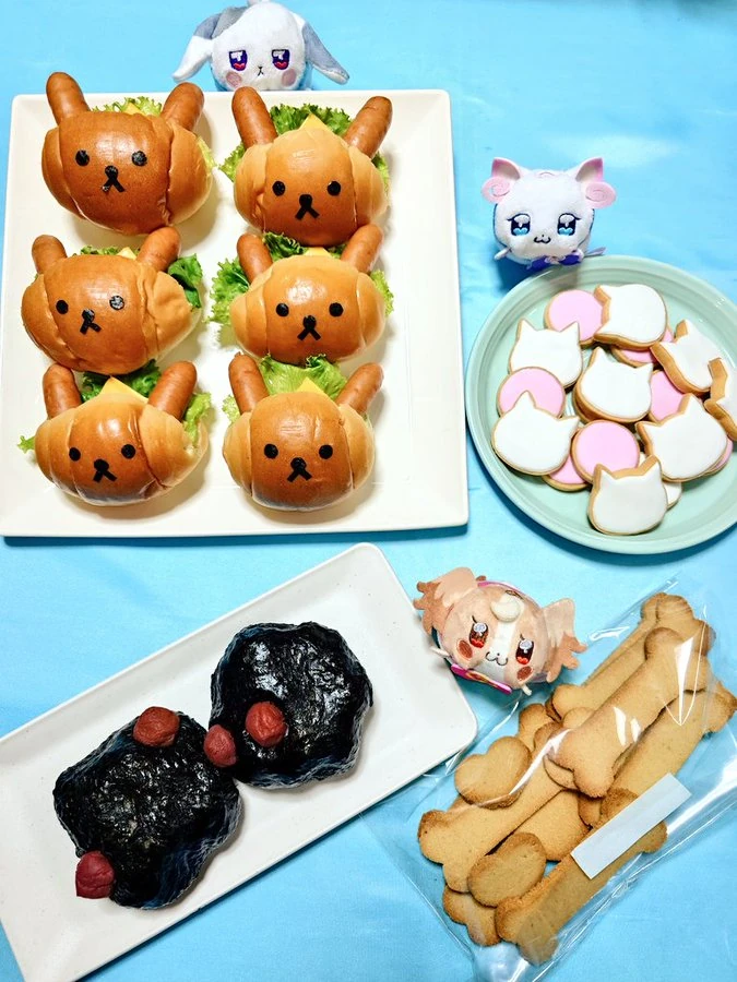 A Japanese Pretty Cure fan made foods of WPC17 (Wonderful Pretty Cure ...