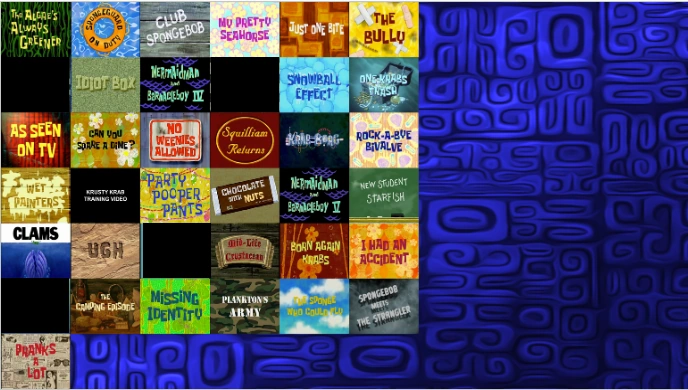 Joe's SpongeBob Season 3 Elimination Game Thing 4 | Fandom