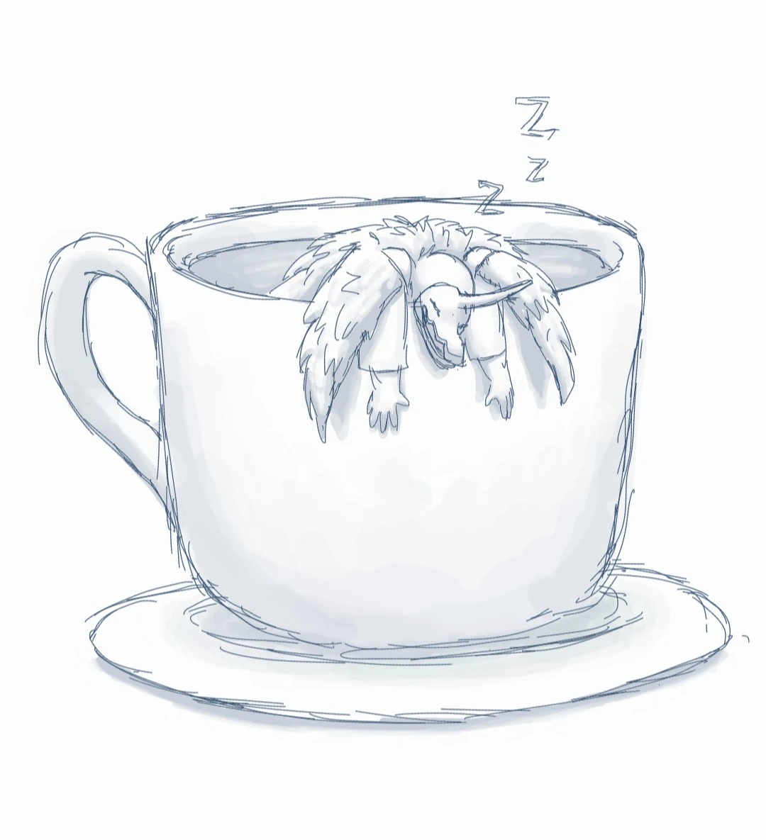 Doodling Saluting Protector until they're back day 5 | Fandom