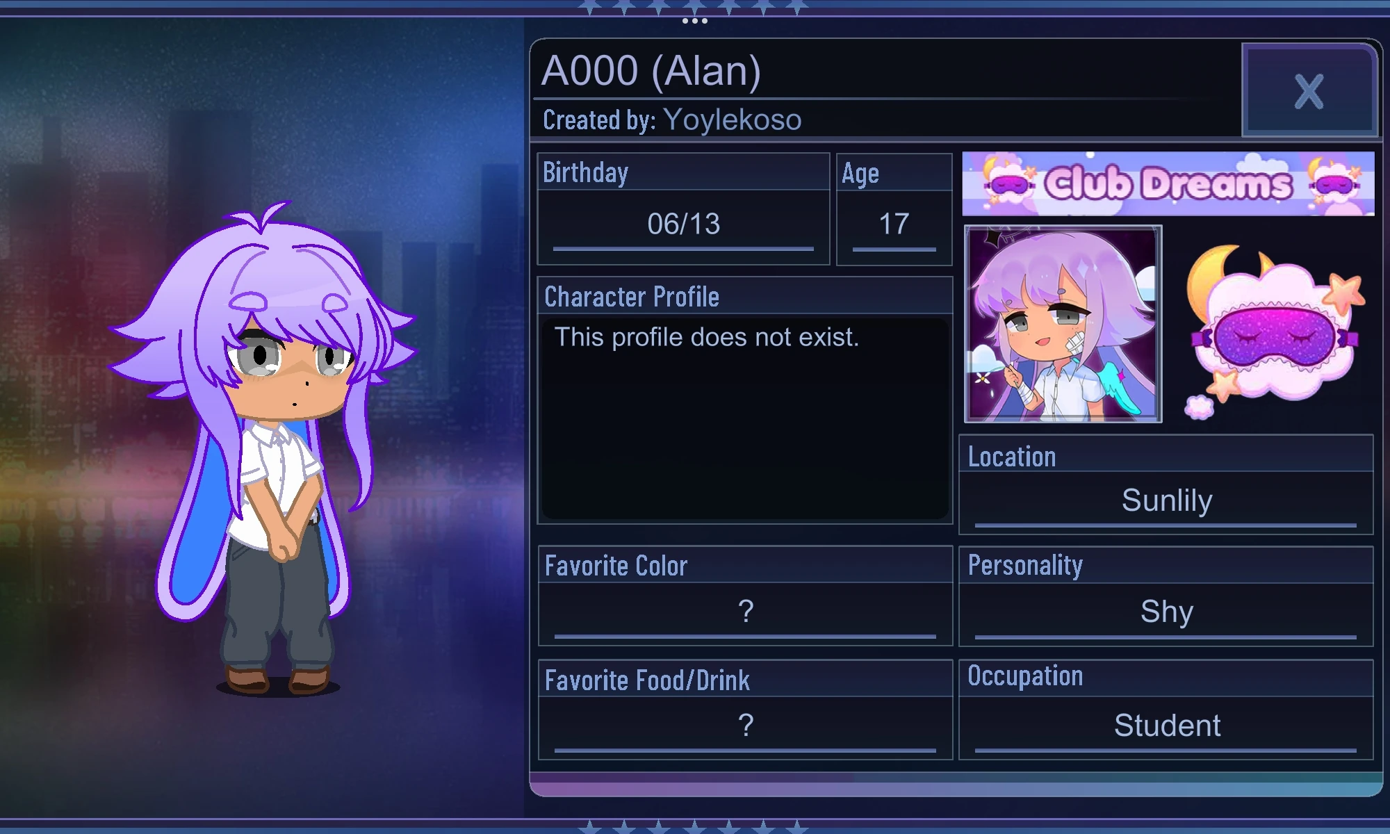 Alan, but made on Gacha Club! | Fandom