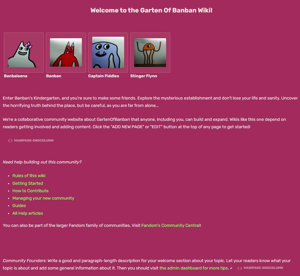 The Original Main Page | Fandom