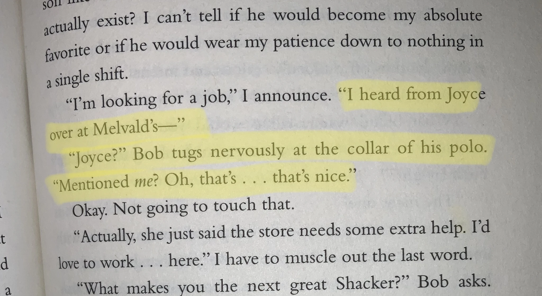 Okay, but it’s so sweet how back in s1 bob was crushing on Joyce (book ...