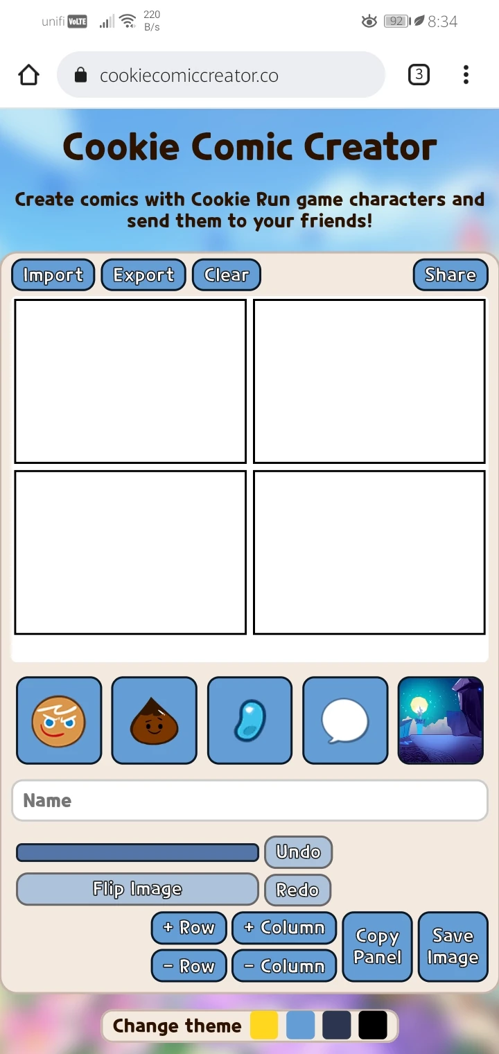 Cookie comic maker website update:0 | Fandom