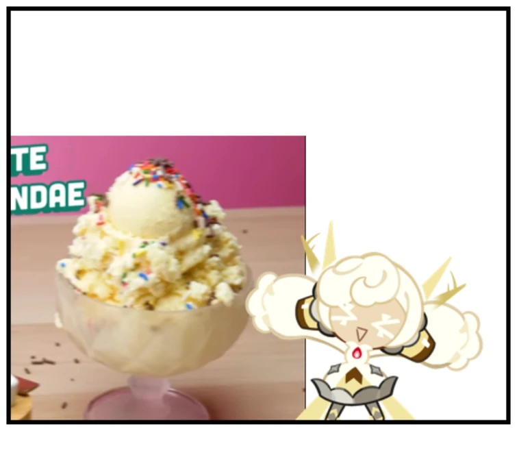 Pudding a la mode cookie and her ice cream with sprinkles | Fandom