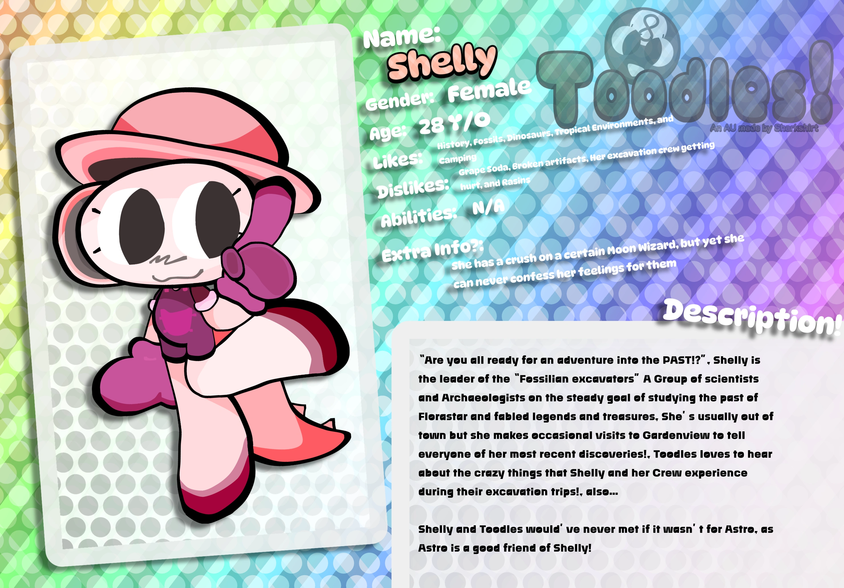 Toodles!AU Shelly😼😼😼‼️ | Fandom