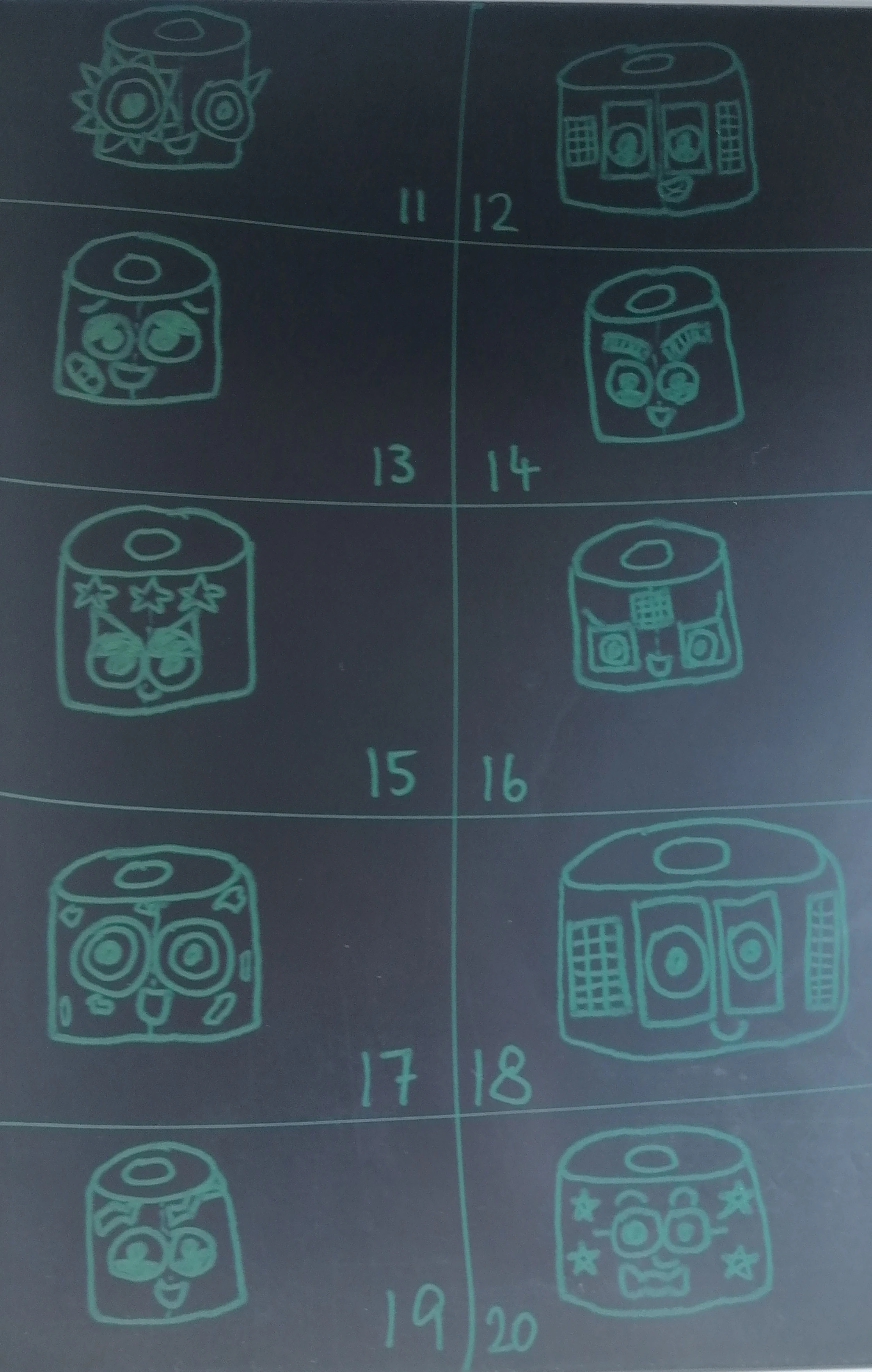Fanmade Times Tables up to 20 | Fandom