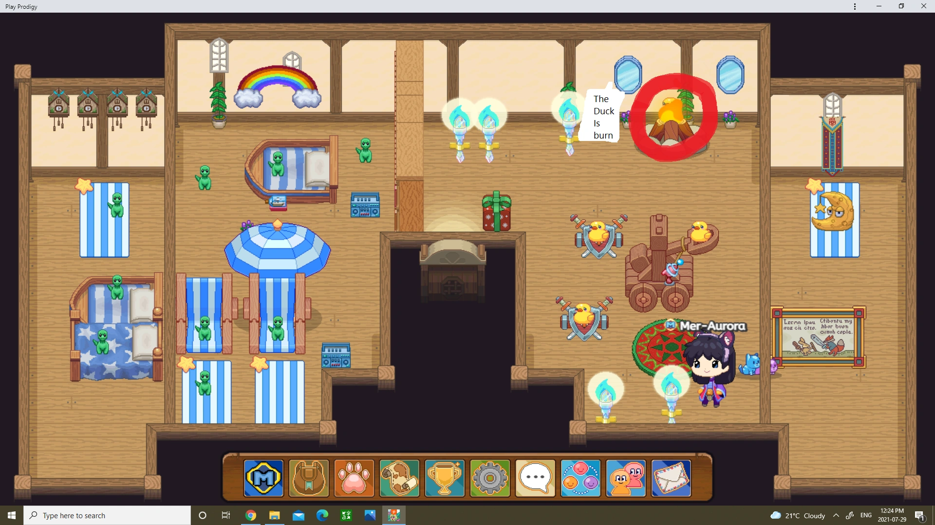 I broke into my brothers house in Prodigy and this is what is looks ...