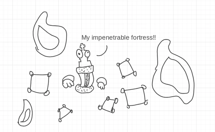 My impenetrable fortress!! | Fandom