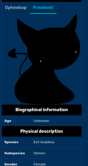 LOOK OPHEEBOP IS AN EVIL GOD TOO | Fandom