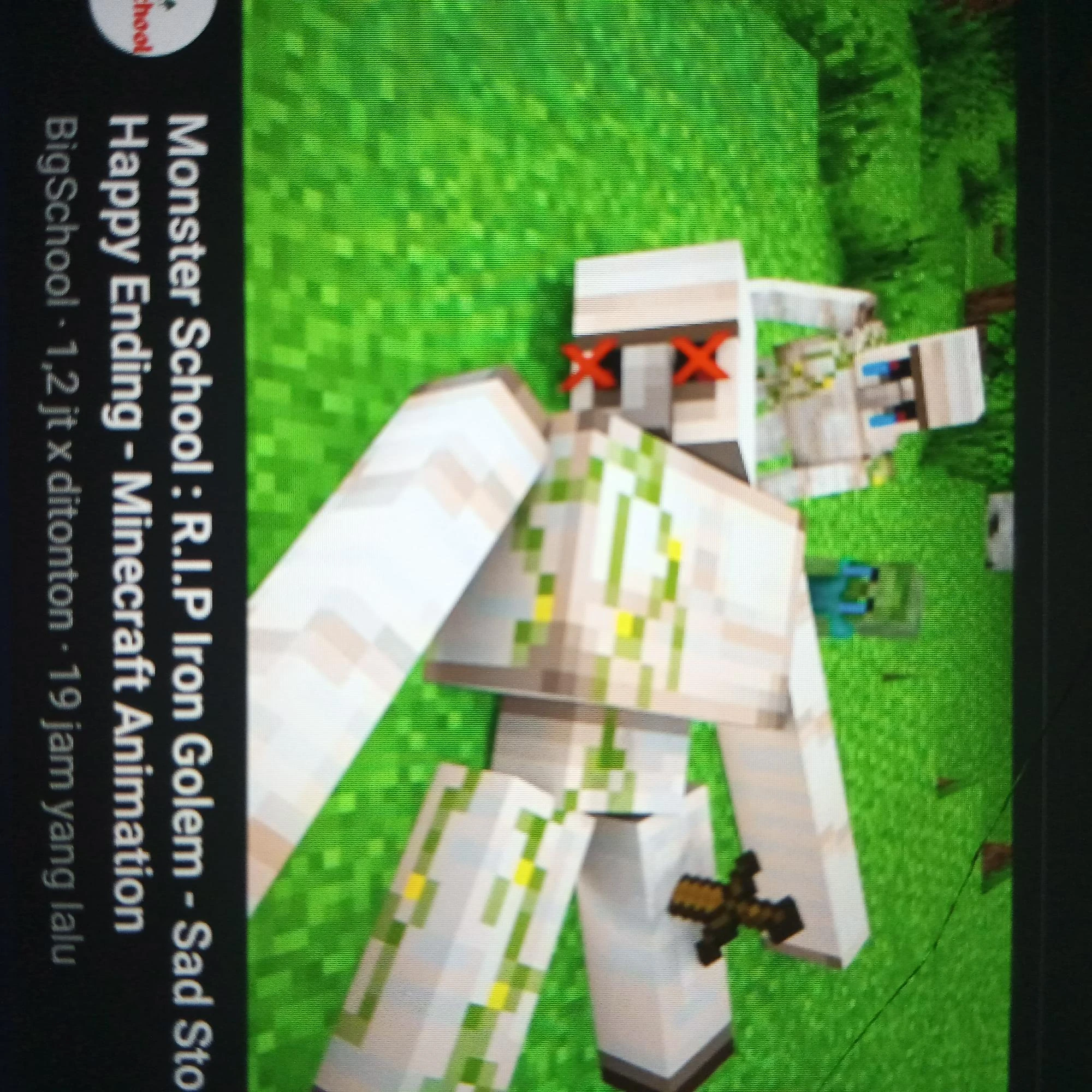 Ah yes Iron Golem died in a Bad way | Fandom