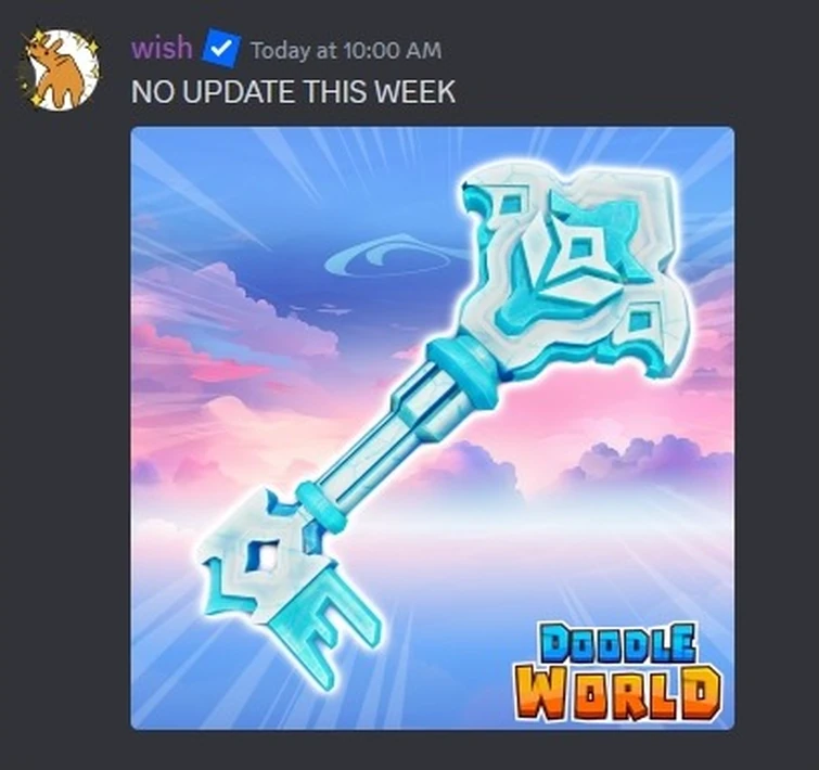 no update this week (according to wish) | Fandom