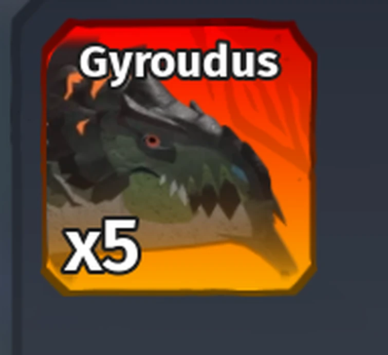 Finally hit 5 Gyroudus species!! | Fandom