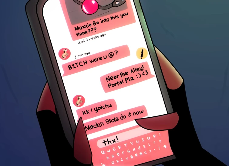Millie & Blitzo's Texts | Fandom
