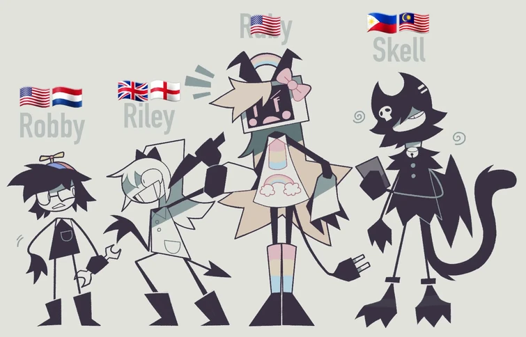 FPE Characters with their nationality | Fandom