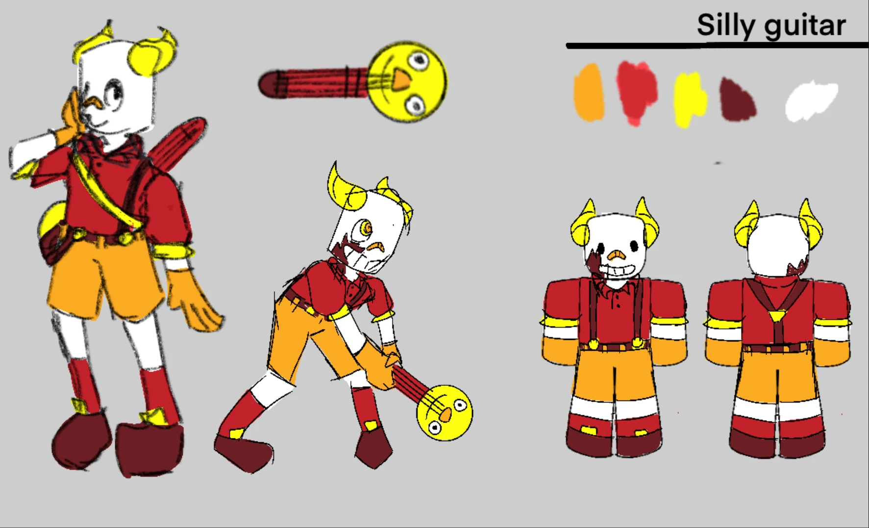 Wh4t do y’all think of silly guitars redesign | Fandom