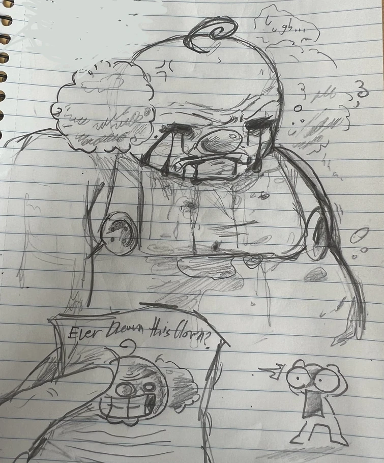 Nightmare Clown they could never make me hate you 🙏🙏🙏🙏 (art dump) | Fandom