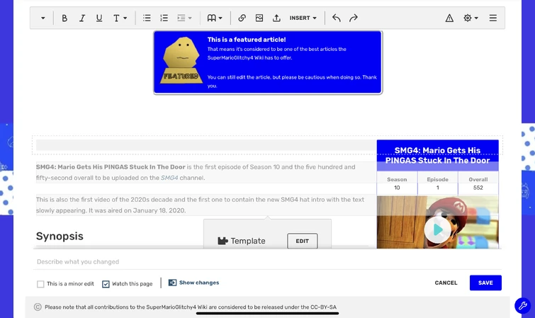 Is there a law with making a featured article? | Fandom