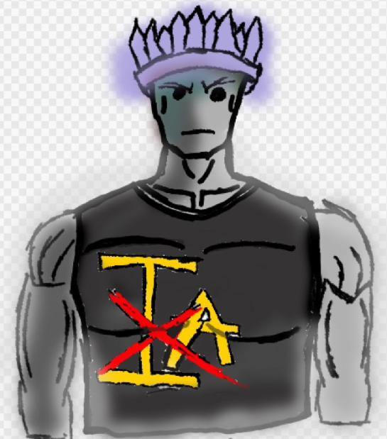 A very quickly drawn Minos Dummy thing (I forgot to draw his heart aaaa ...