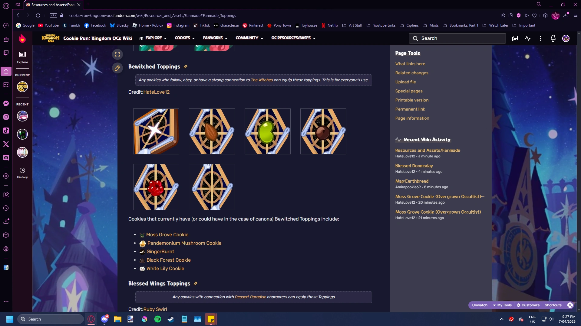 slight optional suggestion | Fandom