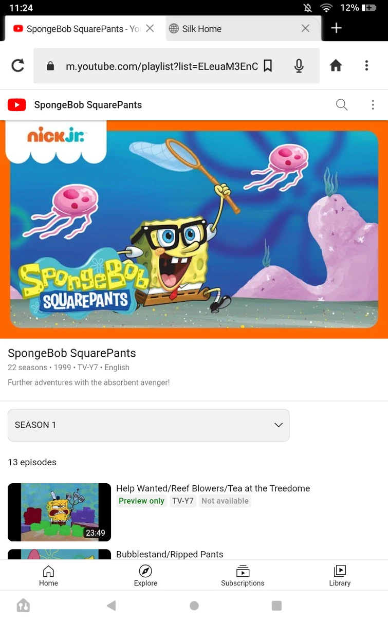Ah SpongeBob, my favorite Nick Jr. show. | Fandom