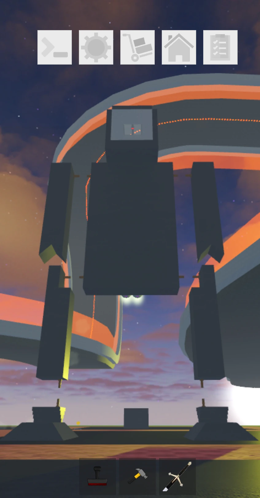 robot i made in BHASF (build a hideout and swordfight) | Fandom