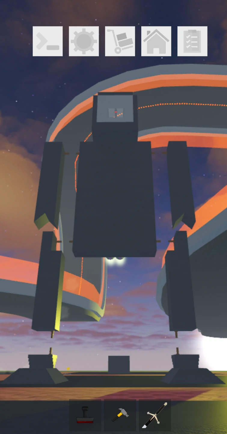 robot i made in BHASF (build a hideout and swordfight) | Fandom