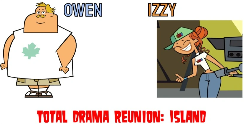 Total Drama Reunion: Island | Owen and Izzy | Fandom