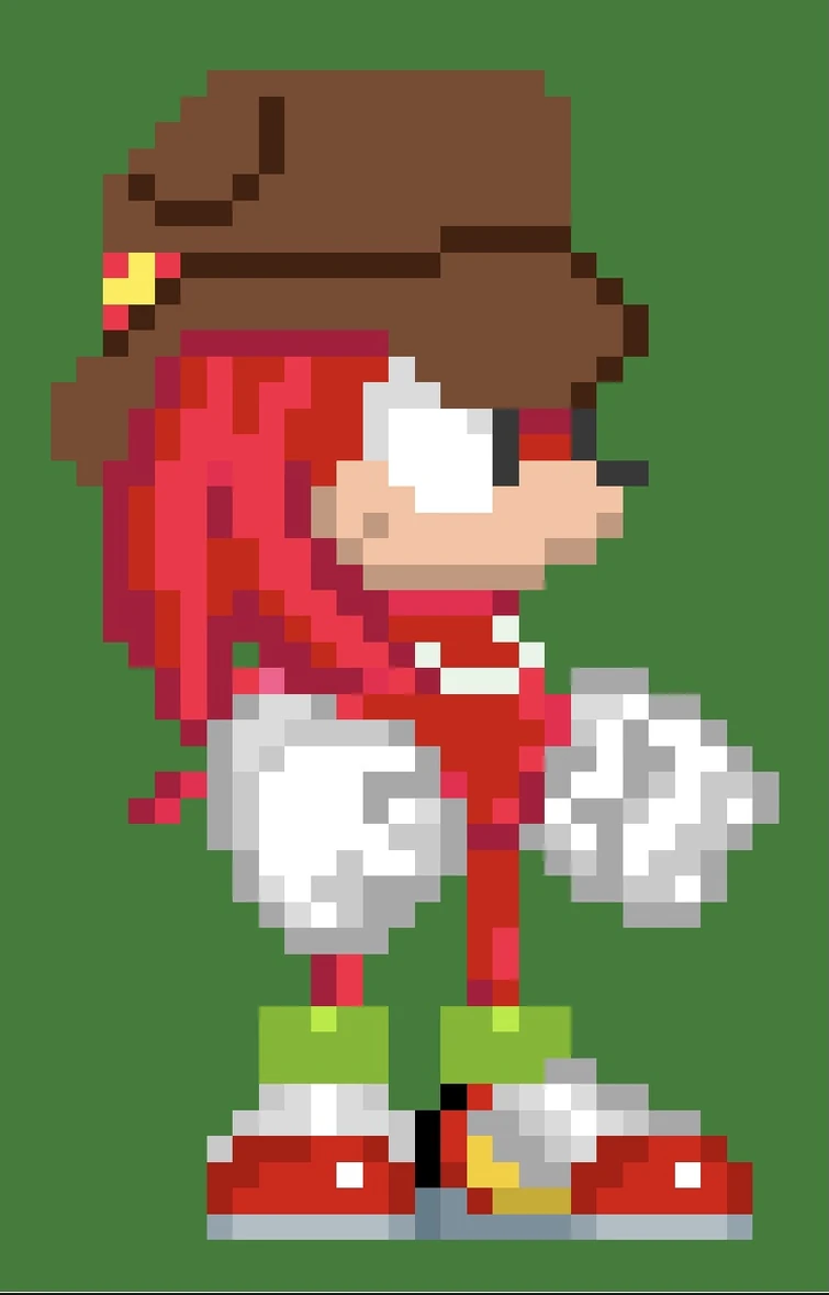 Knuckles Sprite edit! | Fandom