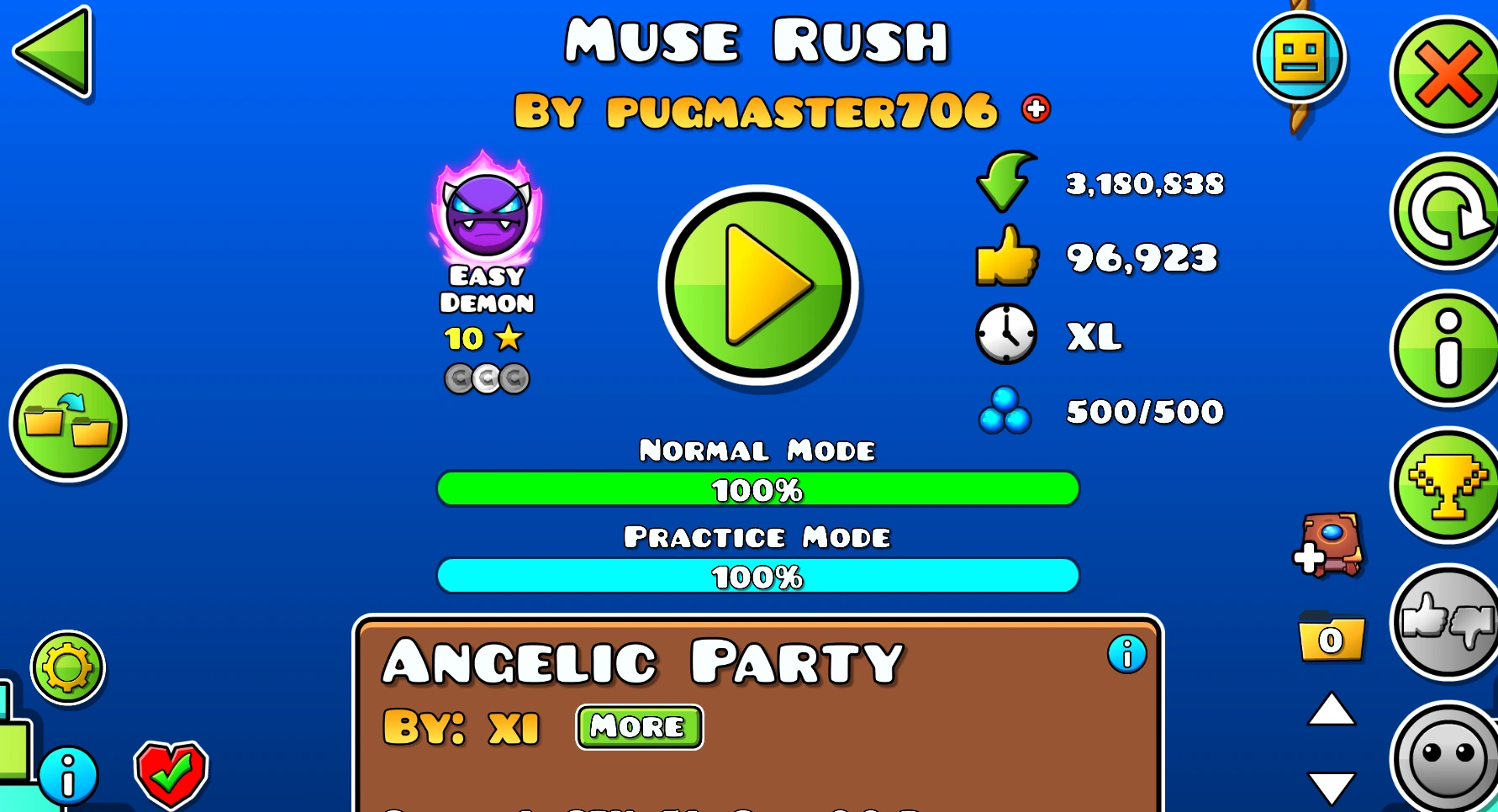 I beat Muse Rush | Fandom
