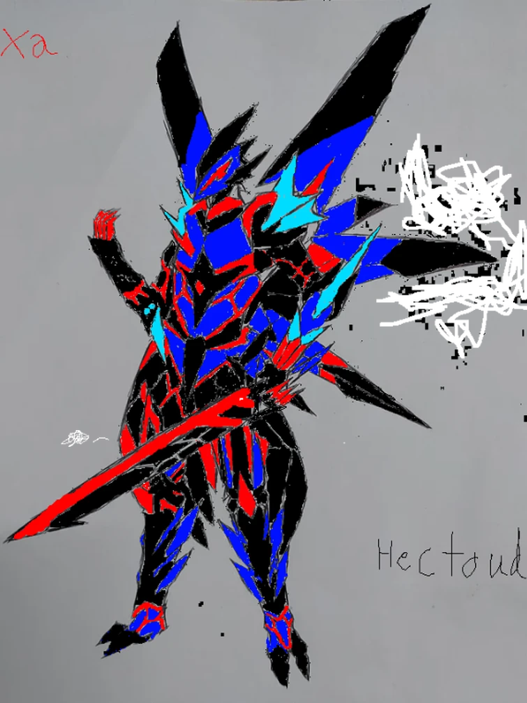 Fanmade Raid Boss Art i made (drew my signature) | Fandom