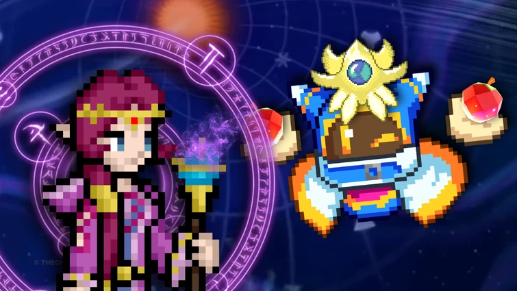 Magolor (Kirby) vs Merlina (Sonic) sprite art! | Fandom