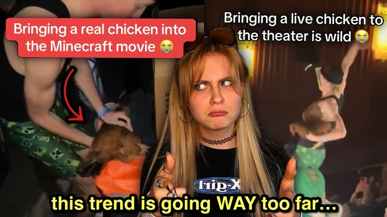 reposting this screenshot bc the Minecraft movie situation could ...