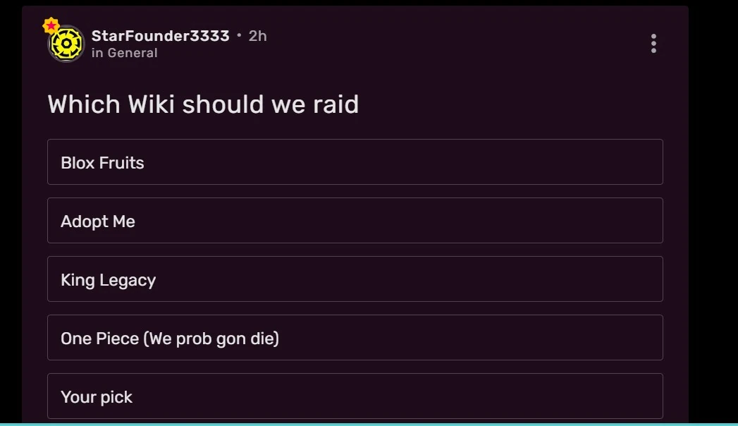 yep you guys are gonna get raided | Fandom