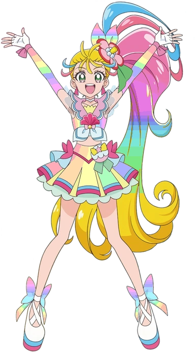 Cure Summer but more rainbow! | Fandom