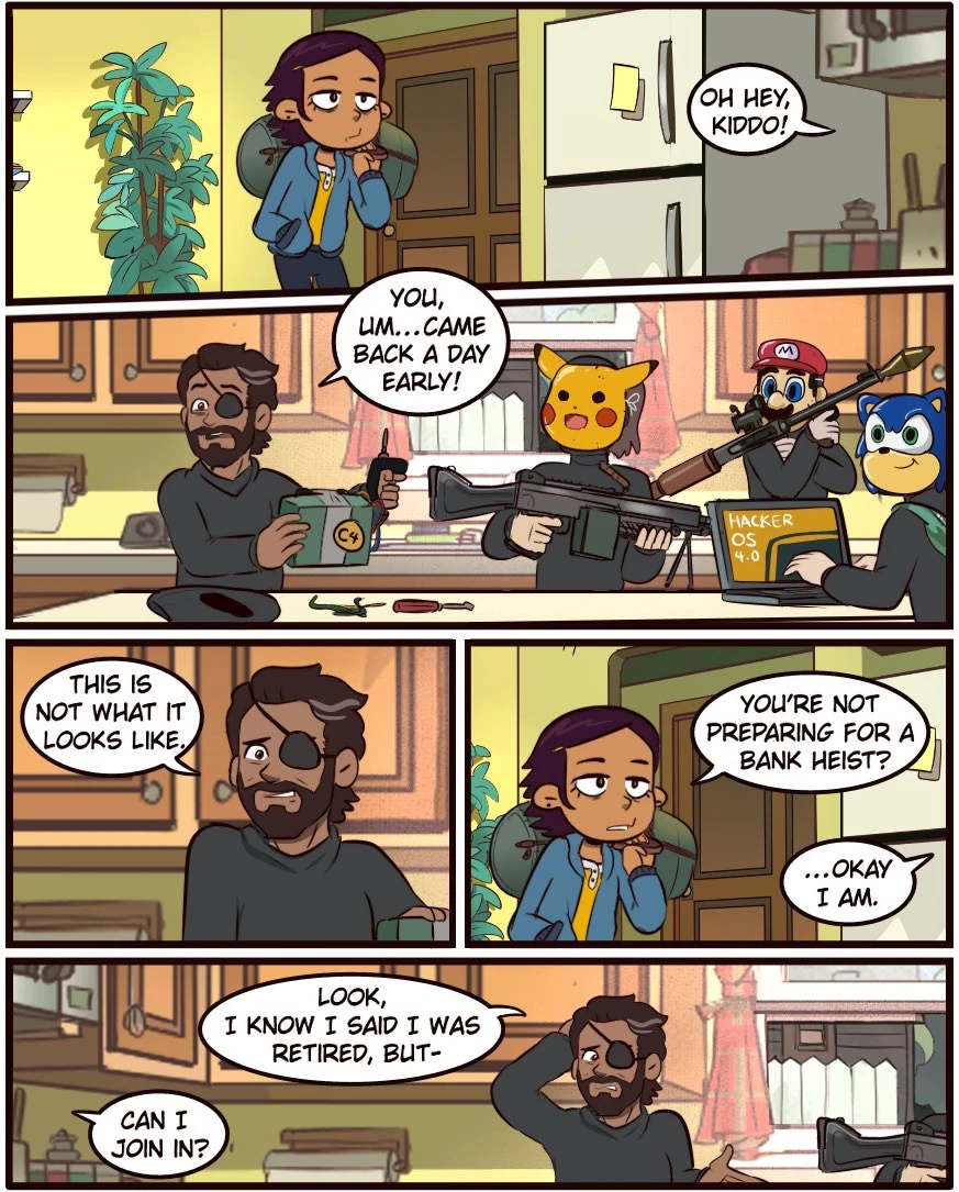 [moringmark] Luzifer AU: Meanwhile, Evil Vee. | Fandom