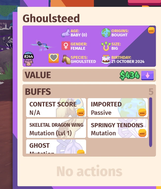 Should I buy this ghoulsteed | Fandom