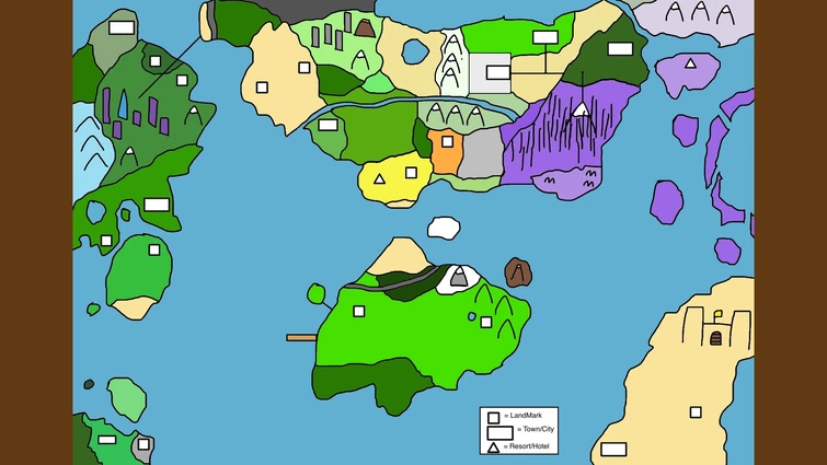 Definitive version of my Map of Goiky | Fandom