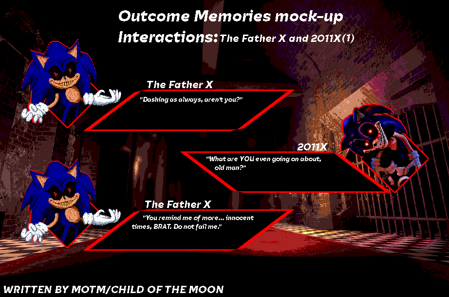 Outcome Memories Mock-up Interactions: The Father X and 2011X (1) | Fandom