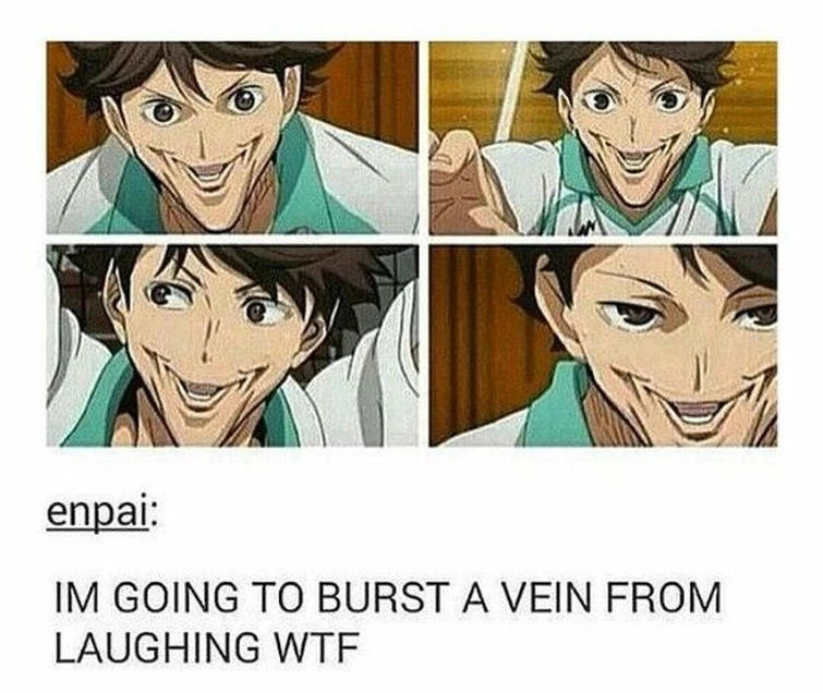 (Mainly)Oikawa memes bc why not- (id recommend clicking on each image ...