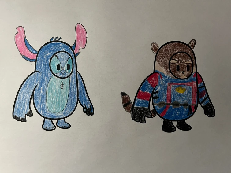 Making season 10 combatants into Fall Guys costumes day 4 | Fandom