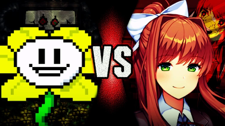 Flowey vs Monika (Undertale vs DDLC) | Fandom